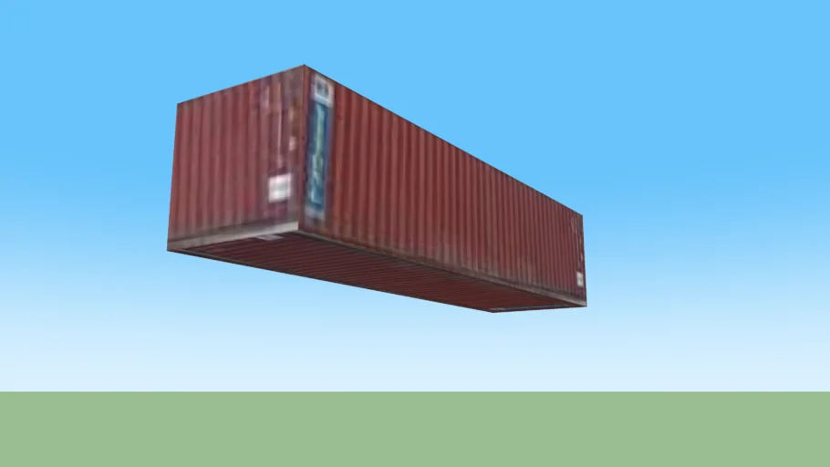 contenedor ROJO | 3D Warehouse