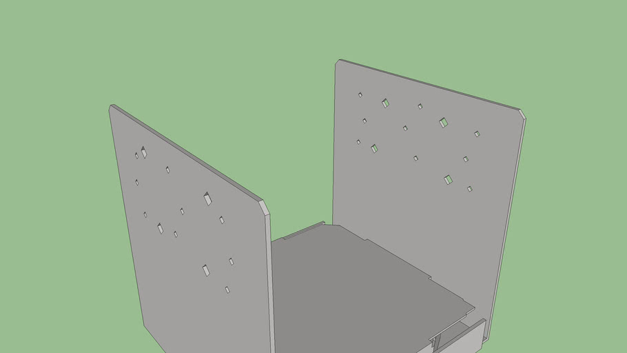 ABU88Z Standoff Post Base (Low Polygon) | 3D Warehouse
