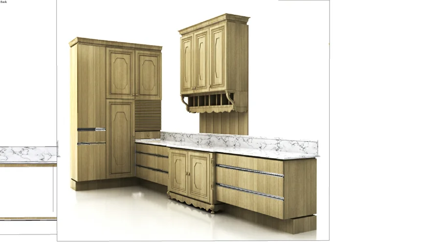 traditional / modern kitchen | 3D Warehouse