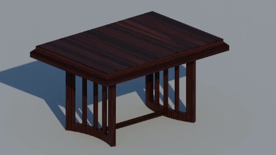 Art Deco Dinner Table | 3D Warehouse