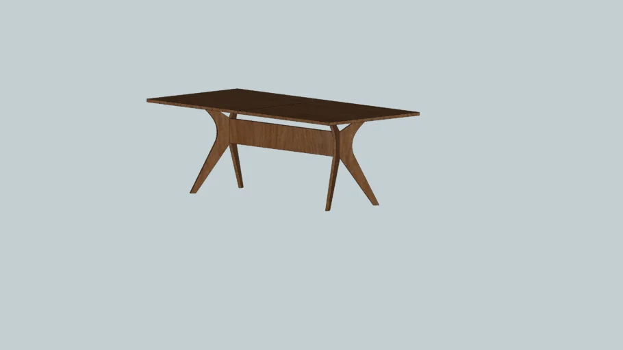 Scan Design Audrey Dining Table | 3D Warehouse