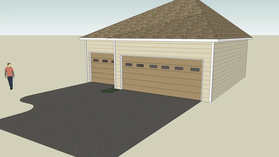 Three car garage | 3D Warehouse