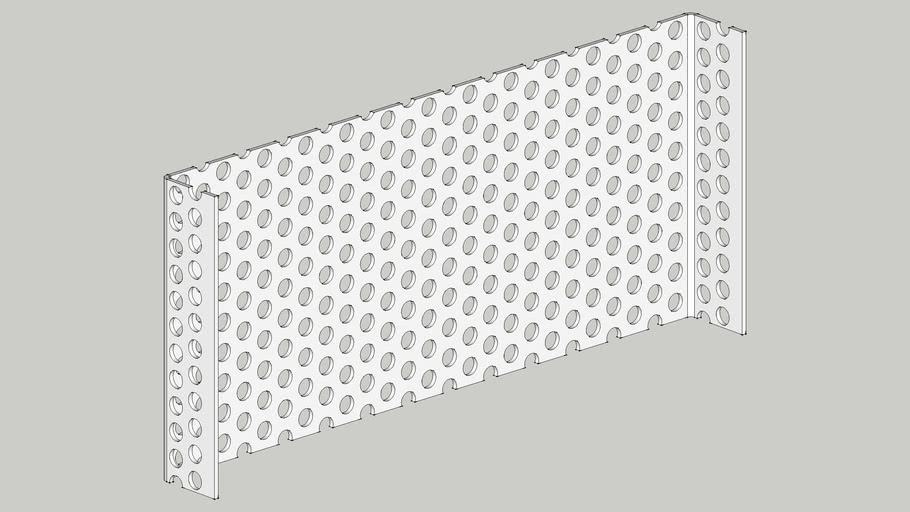 Perforated Stop | 3D Warehouse