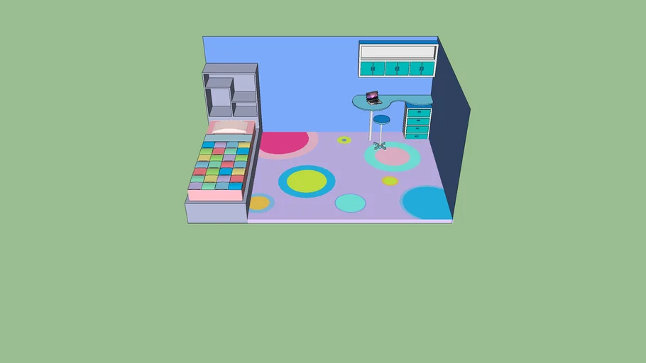 Girl's Bedroom | 3D Warehouse