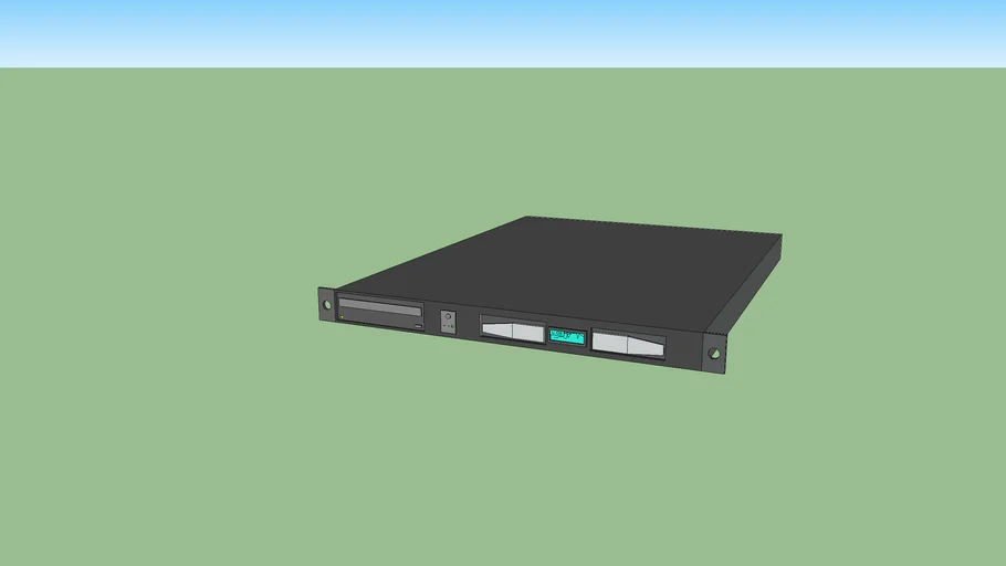 Rackmount Server Computer | 3D Warehouse