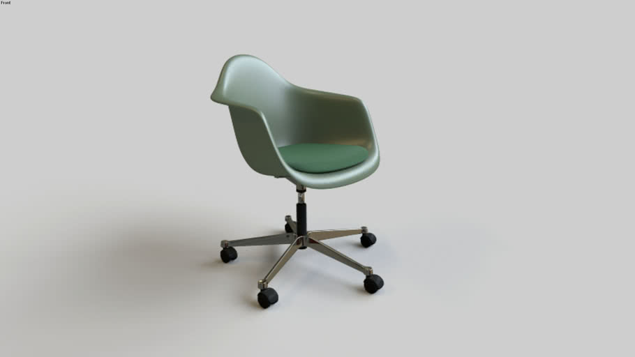 _Moveis_Cadeira_(Cadeira Eames PACC - Vitra) | 3D Warehouse