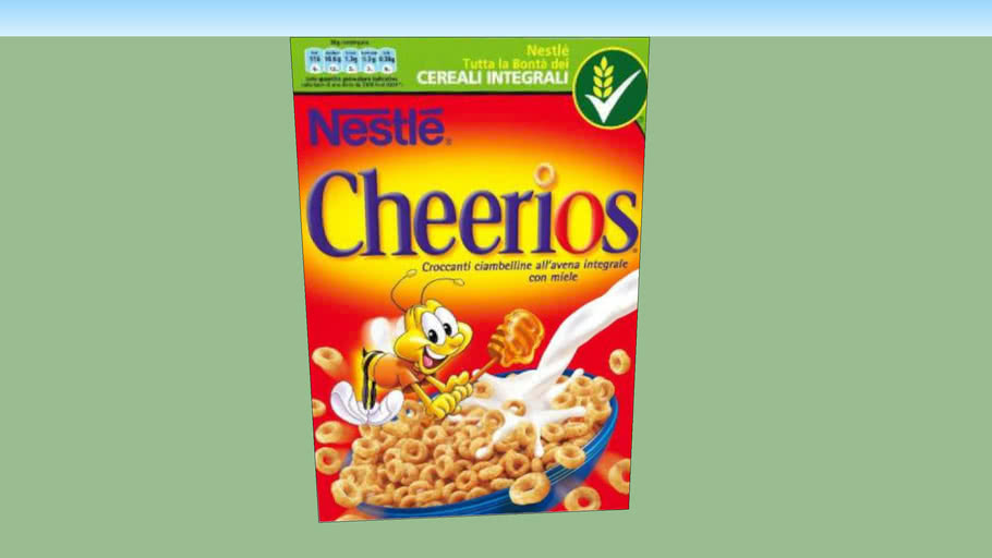 Nestle Cheerios | 3D Warehouse