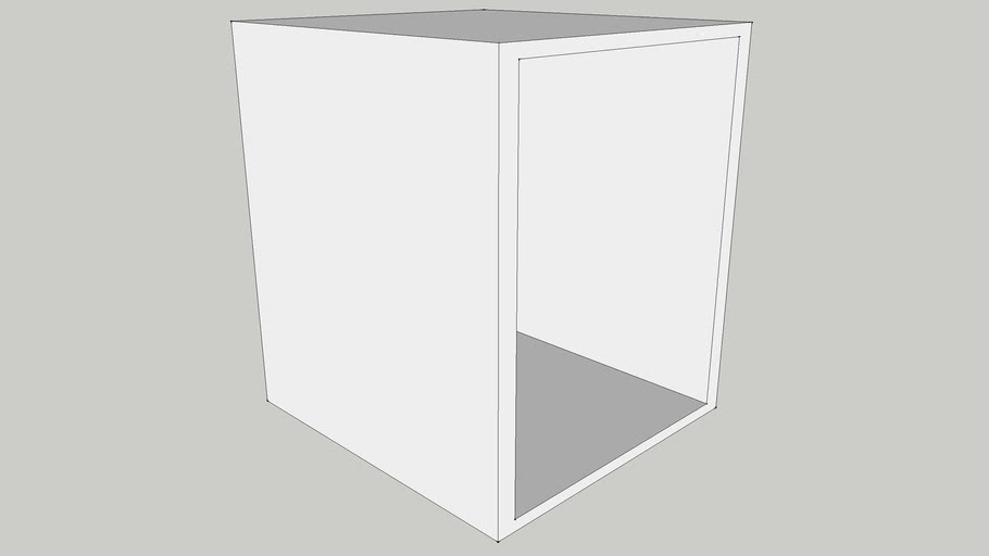 300 Wall Open Unit 300x320x360 UID_CPUU000243 | 3D Warehouse