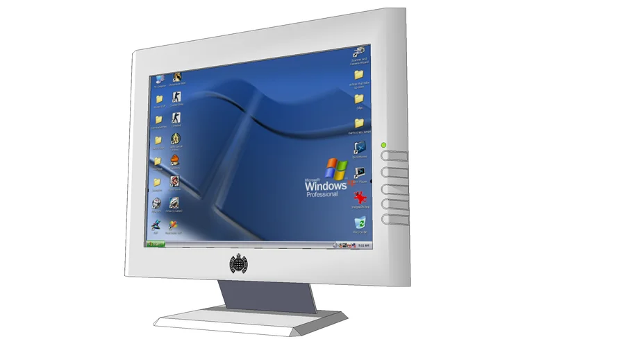 LCD Monitor | 3D Warehouse