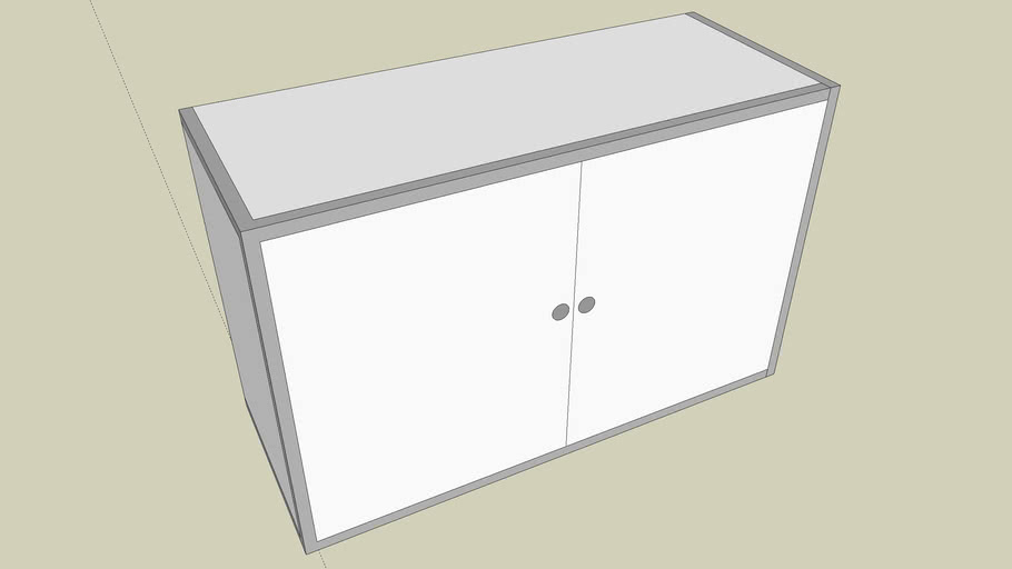 45 locking cabinet | 3D Warehouse