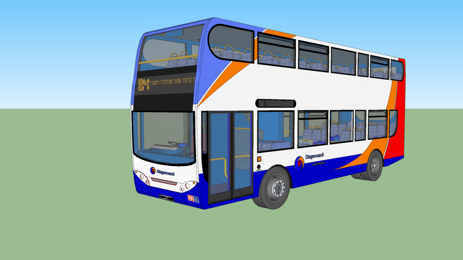 Stagecoach Bus | 3D Warehouse