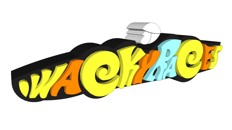 waky races logo | 3D Warehouse