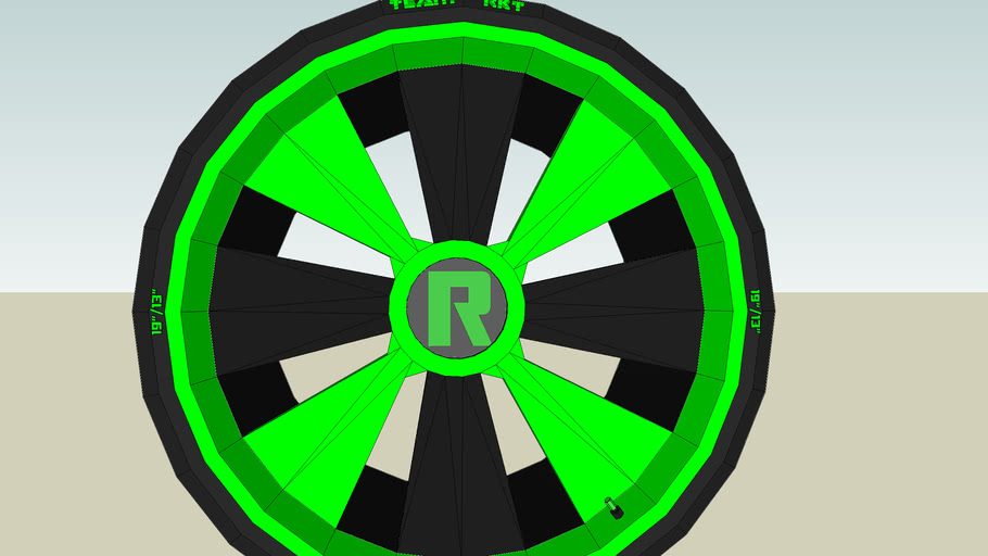 Futuristic Racing Tyre and Rim Concept | 3D Warehouse