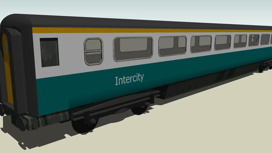 MK3 Intercity Coach Blue | 3D Warehouse