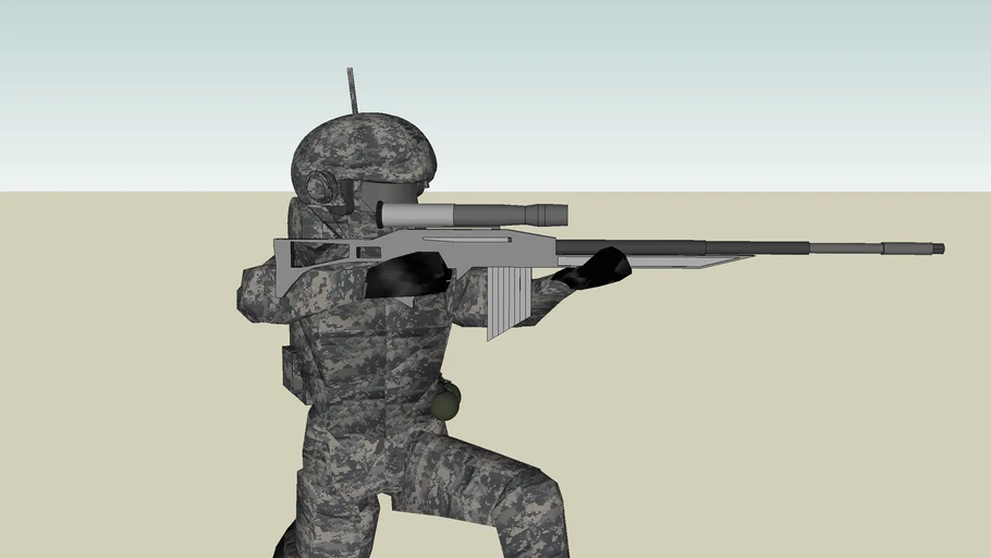 Fraidusson Sniper | 3D Warehouse