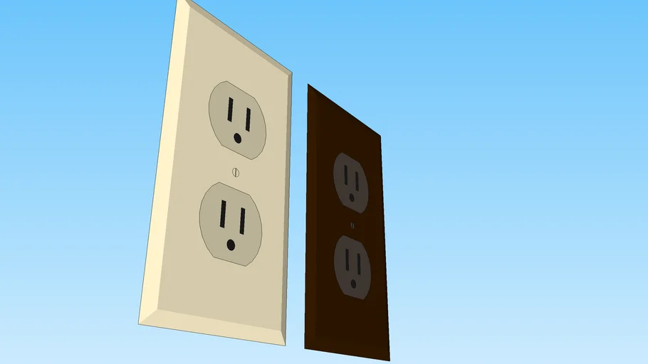 Duplex Electrical Outlet | 3D Warehouse