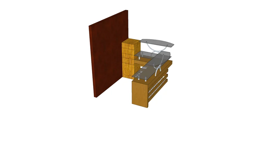 reception table | 3D Warehouse