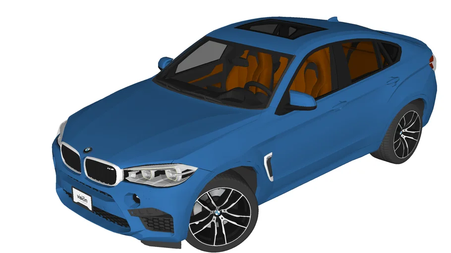visiōn BMW - X6 M 2016 | 3D Warehouse