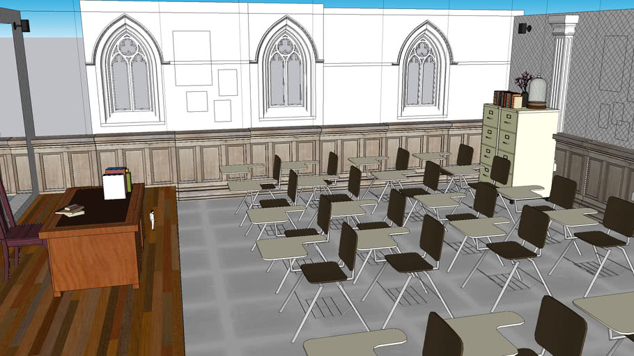 Lukas Liu Classroom Interior | 3D Warehouse