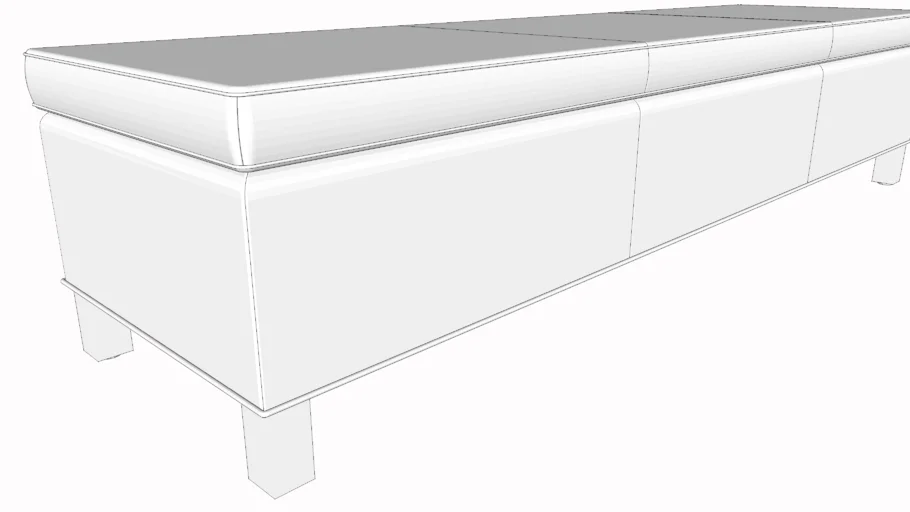 bench | 3D Warehouse