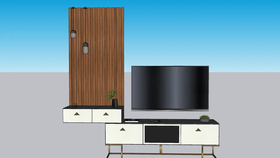 tv unit | 3D Warehouse
