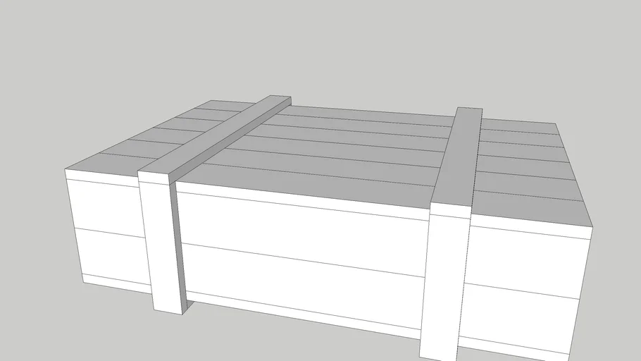 wood box | 3D Warehouse