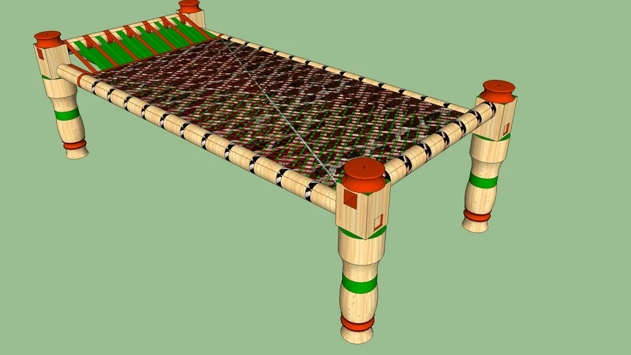 afghani bed pashton culture | 3D Warehouse