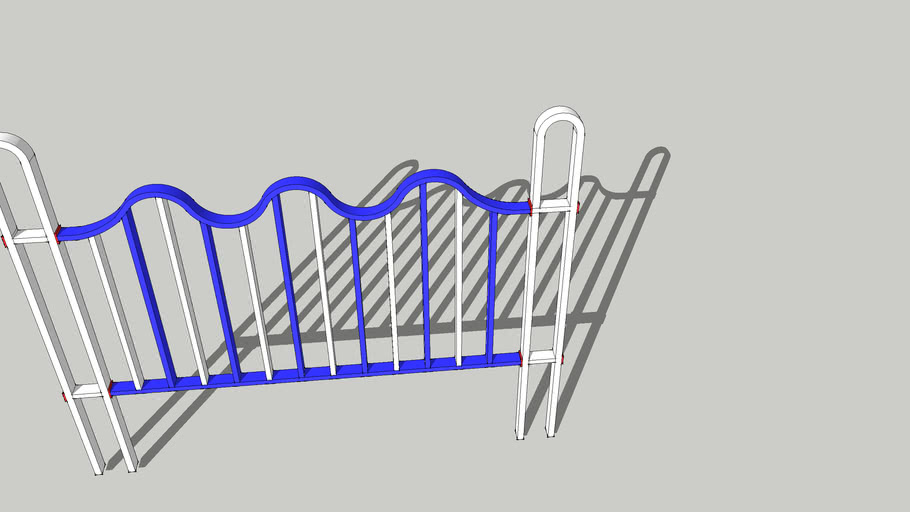 Iron Railing Design | 3D Warehouse