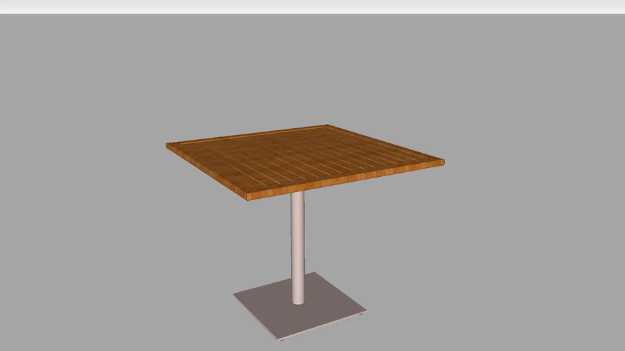 Kettal - Net Dining Table | 3D Warehouse