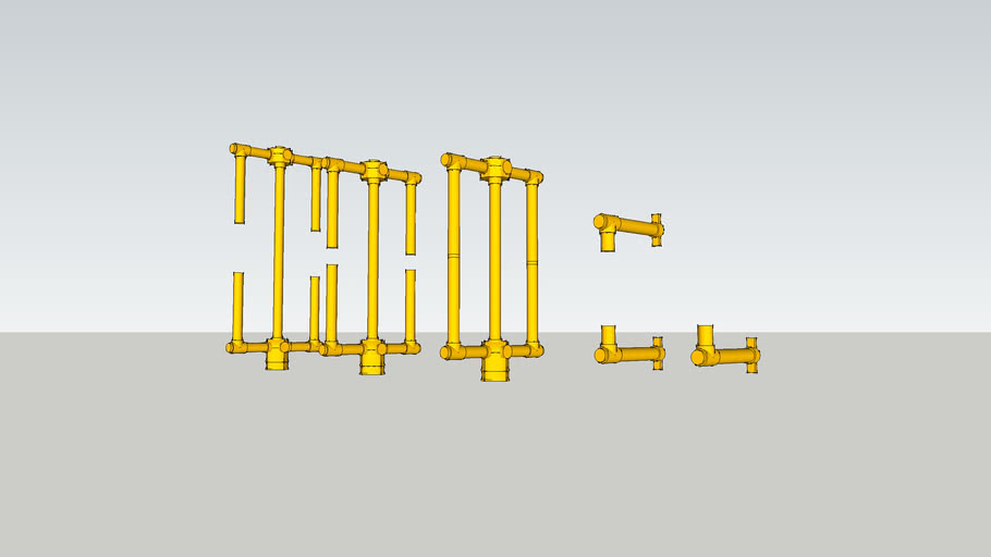 Traffic signal brackets | 3D Warehouse