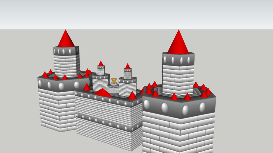 Paper Mario castle | 3D Warehouse