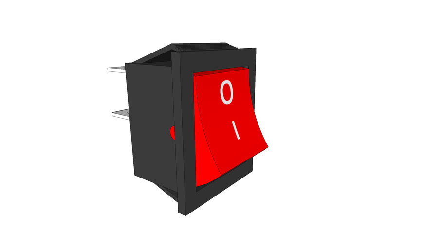 Rocker switch KCD4.skp | 3D Warehouse