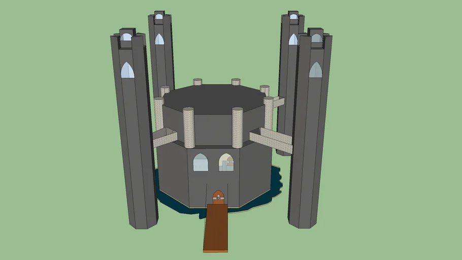 octagonal castle | 3D Warehouse