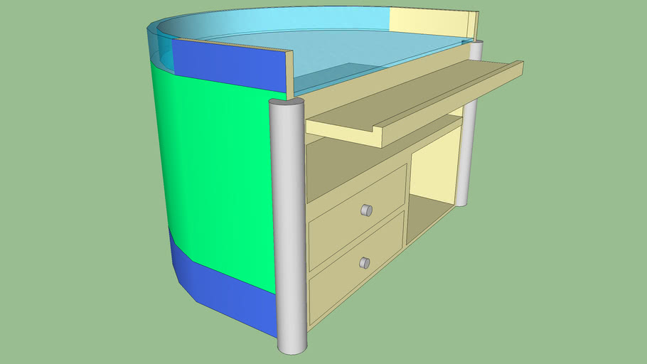 Reception Table | 3D Warehouse