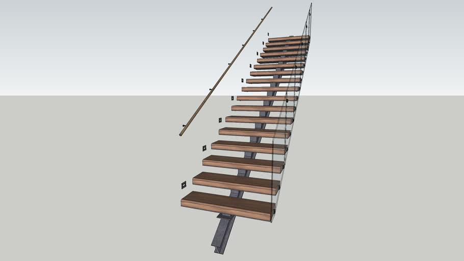 Escalera - Stair | 3D Warehouse