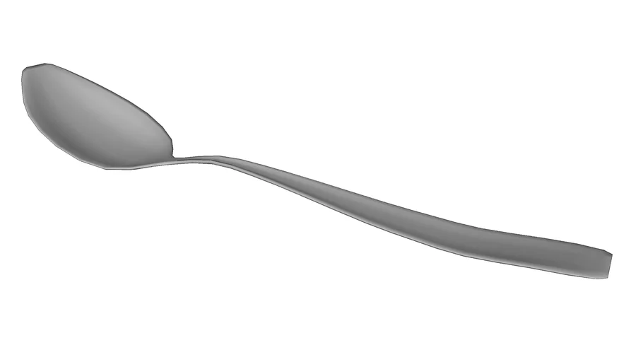 Spoon_Low-poly | 3D Warehouse
