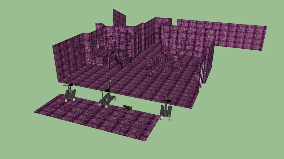 Friends Model With Leopard Print | 3D Warehouse
