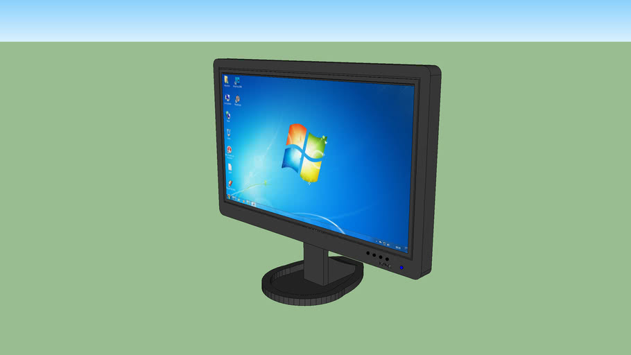 Monitor LCD | 3D Warehouse