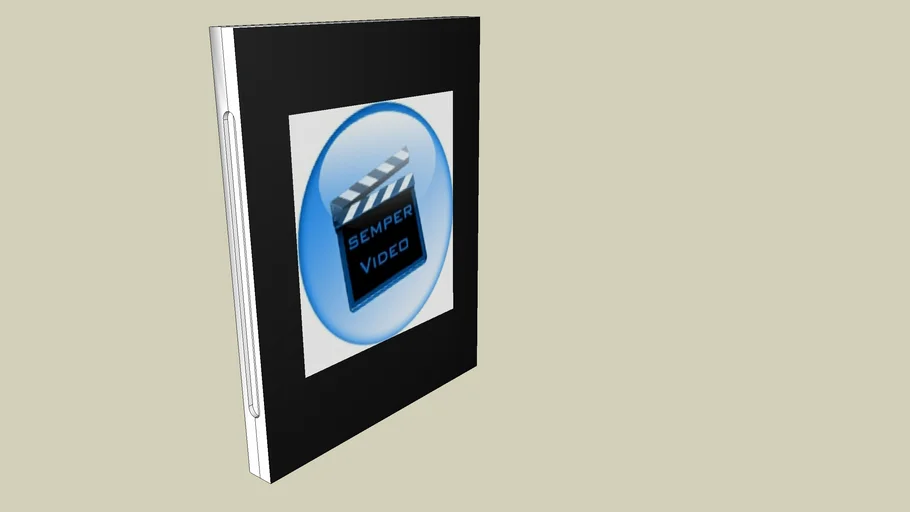 DVD Box -- Made by SketchUpBoys | 3D Warehouse