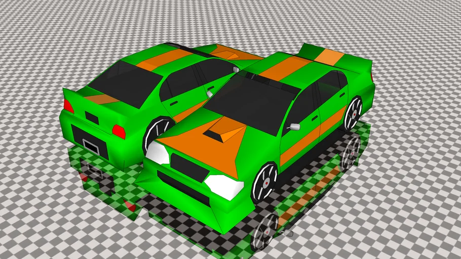 Tuned Google Car#9 | 3D Warehouse