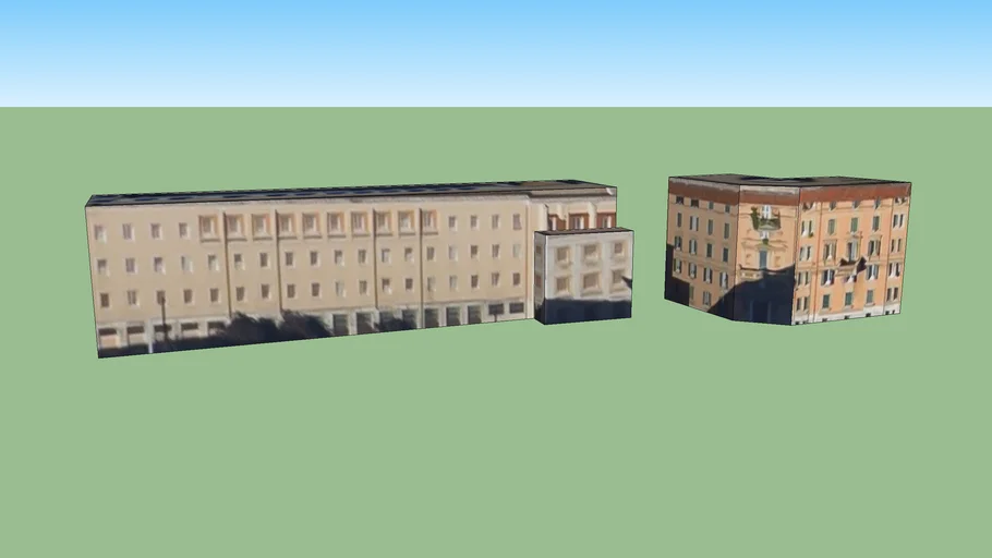Edificio en Roma, Italia | 3D Warehouse