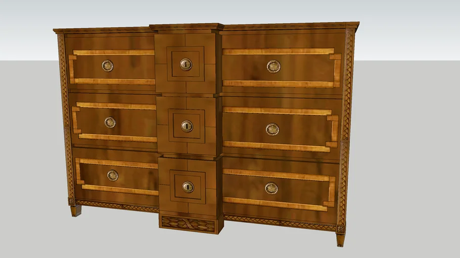 commode furniture | 3D Warehouse