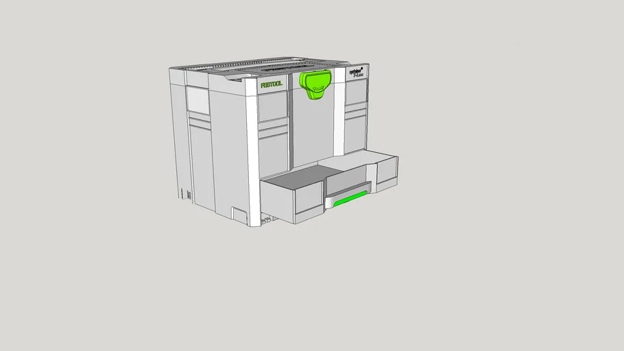 SYS Combi 3 Festool Systainer | 3D Warehouse