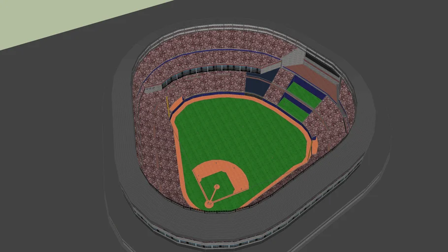 Baseball Stadium modified | 3D Warehouse