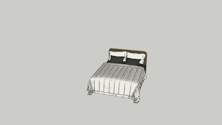 Rattan Bed | 3D Warehouse