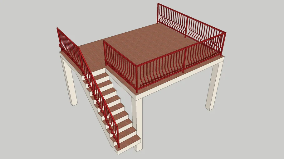 Jardin Terrasse | 3D Warehouse