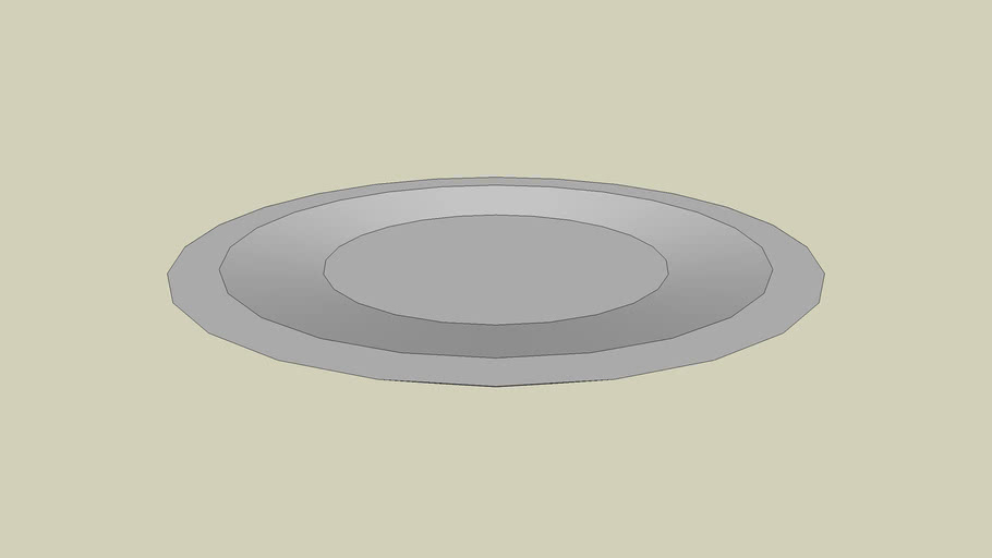 Plate | 3D Warehouse