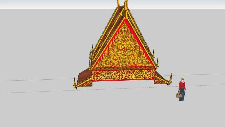 Khmer Roof Concept | 3D Warehouse