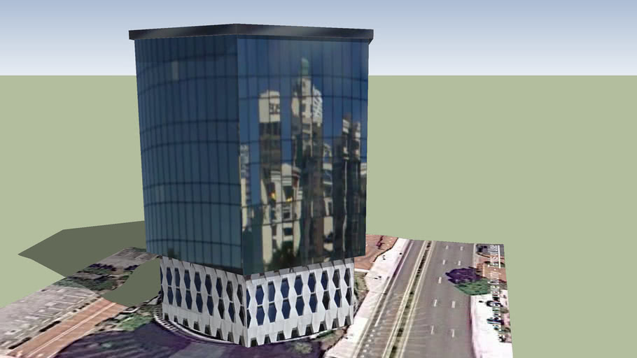 circular office building | 3D Warehouse