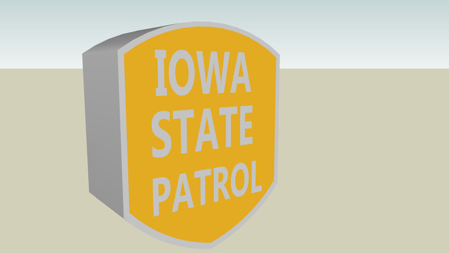 Iowa State Patrol logo | 3D Warehouse
